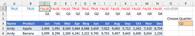 Excel: Using the Filter Function for Columns | IMA