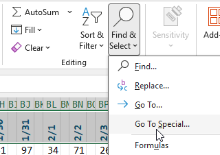 Excel: Quickly Deleting All Blank Columns | IMA