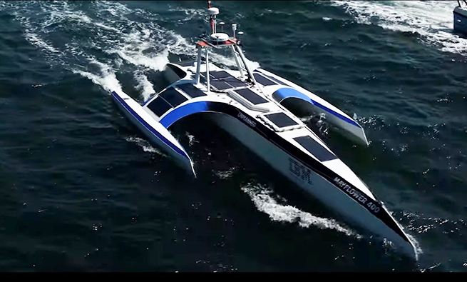 The Autonomous Mayflower Lands | IMA